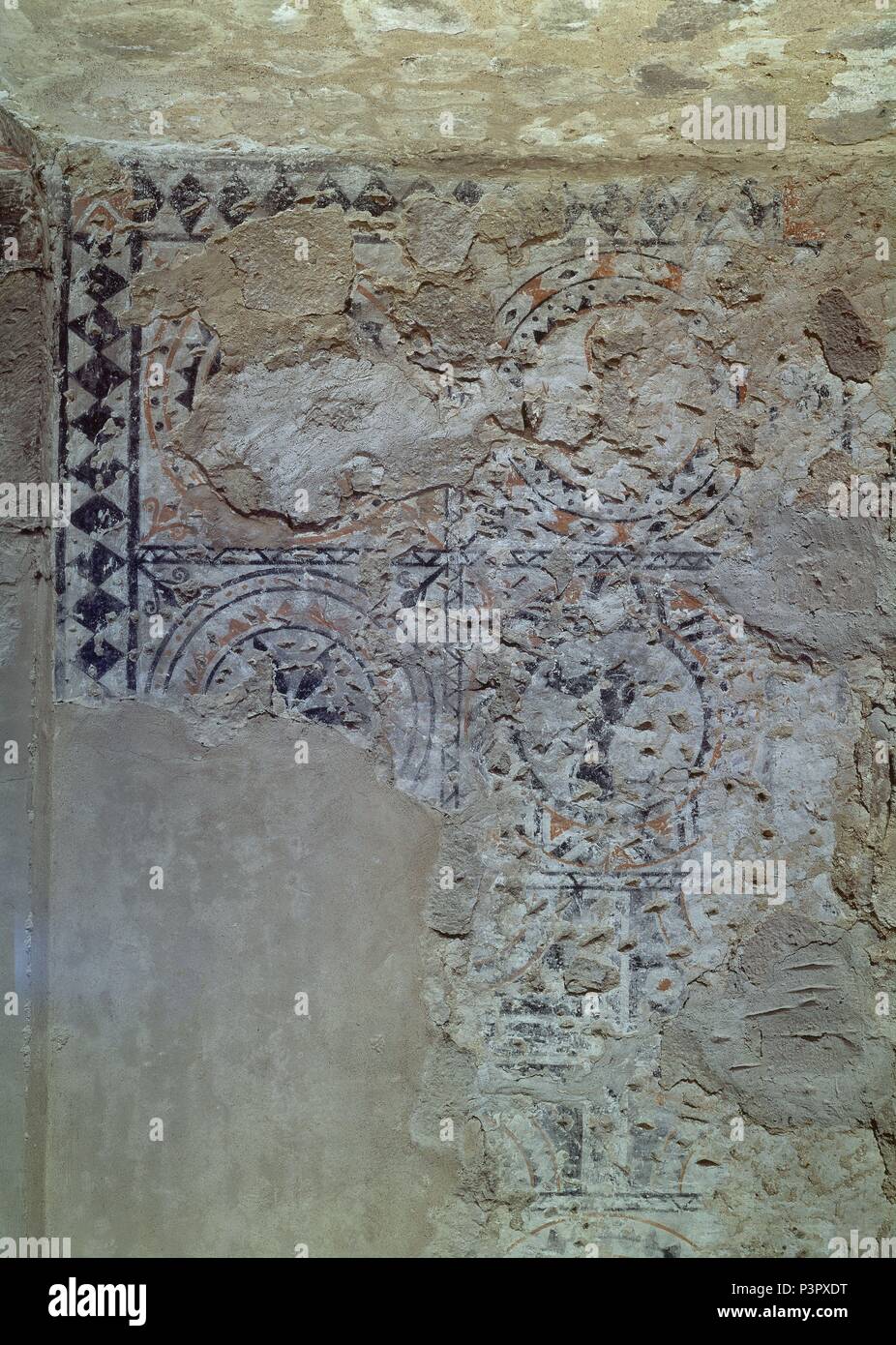 PINTURAS DE LA IGLESIA DE SANTA MARIA DE WAMBA. Location: MARIENKIRCHE ...