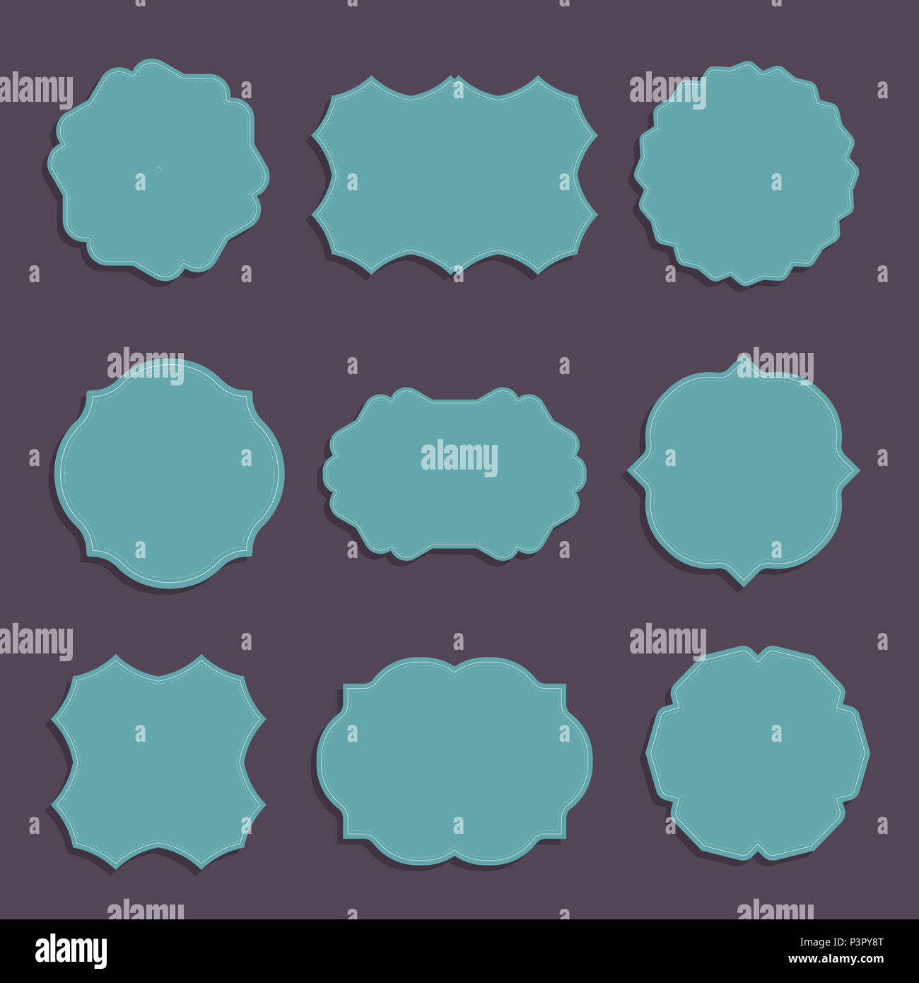 Stylish labels hi-res stock photography and images - Alamy