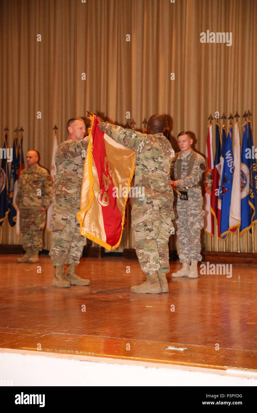 Col. Tucker Wilson, left, commander, 642nd Regional Support Group, and ...