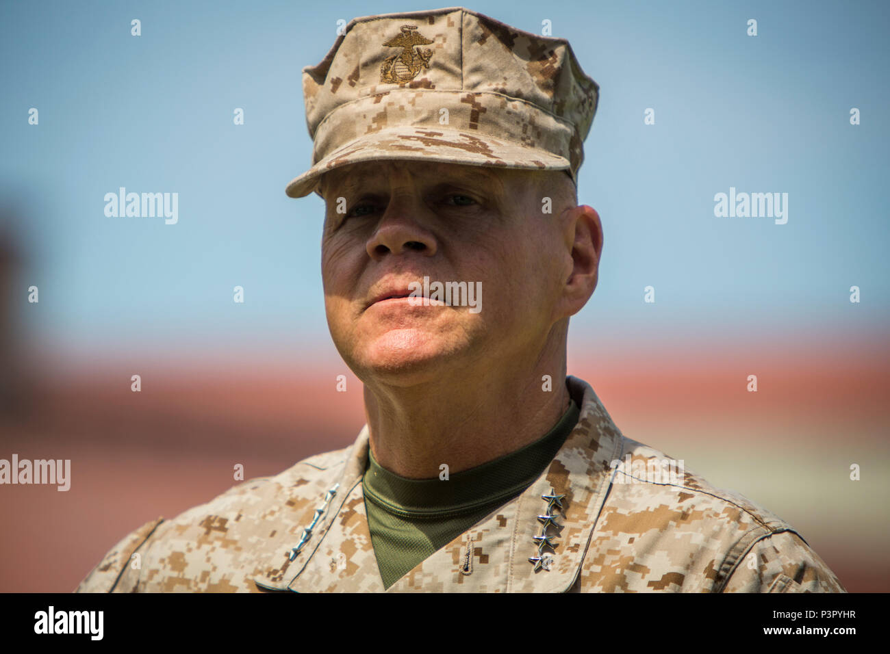 U.S.Marine Corps Gen. Robert Neller, Commandant of the Marine Corps ...