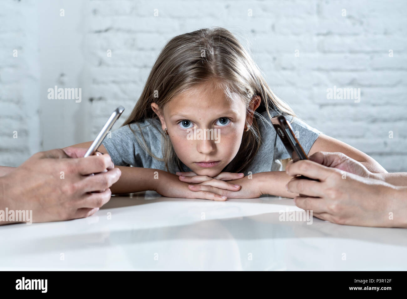 Mother neglecting child hi-res stock photography and images - Alamy