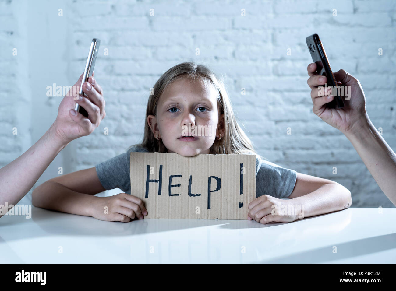 Mother neglecting child hi-res stock photography and images - Alamy