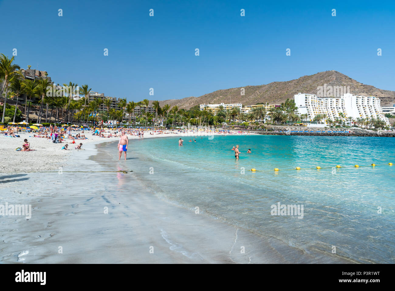 Anfi beach - island Gran Canaria, Spain Stock Photo - Alamy