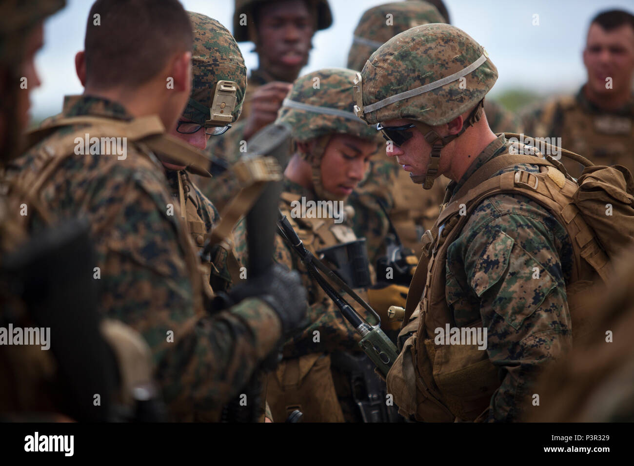 MARINE CORPS BASE HAWAII (July 14, 2016)--U.S. Marine Lance Cpl ...