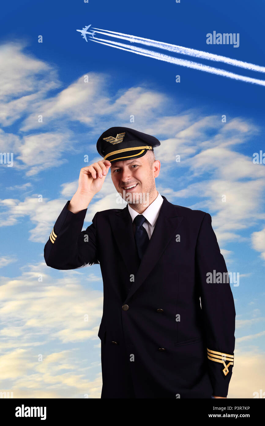 Plane captain hi-res stock photography and images - Alamy