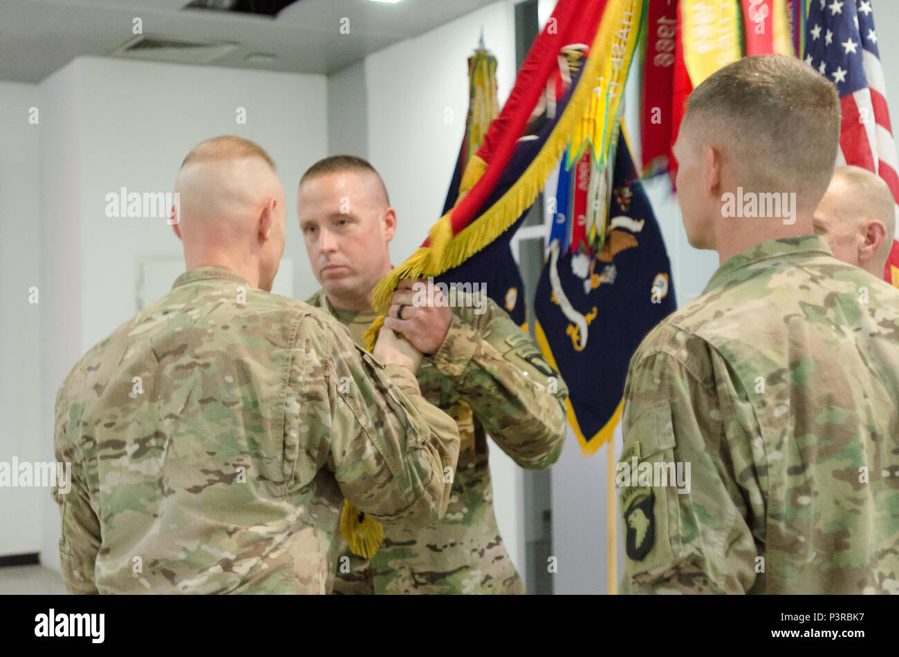Col. Brett G. Sylvia, commander, 2nd Brigade Combat Team, 101st ...