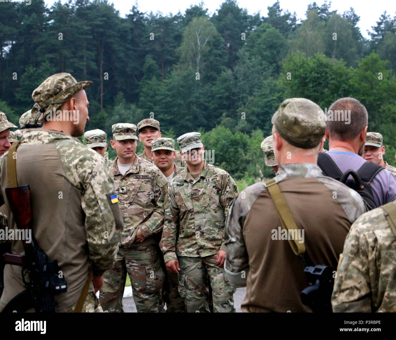 YAVORIV, Ukraine - Soldiers of 6th Squadron, 8th Cavalry Regiment, 2nd ...