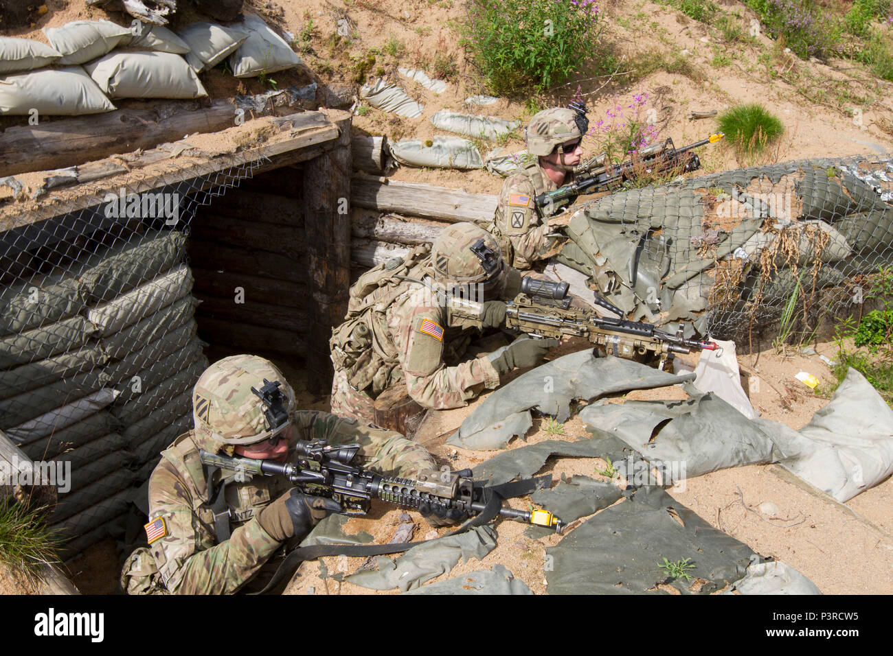 U.S. Army soldiers assigned to Company A, 3rd Battalion, 69th Armor ...