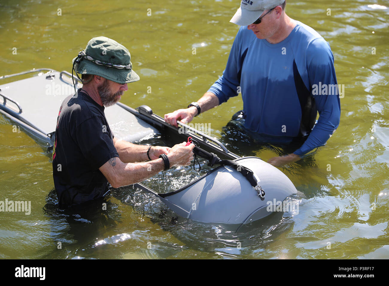 Ed Maziarski (left) and Jake Feeney of Reconnaissance and Amphibious ...