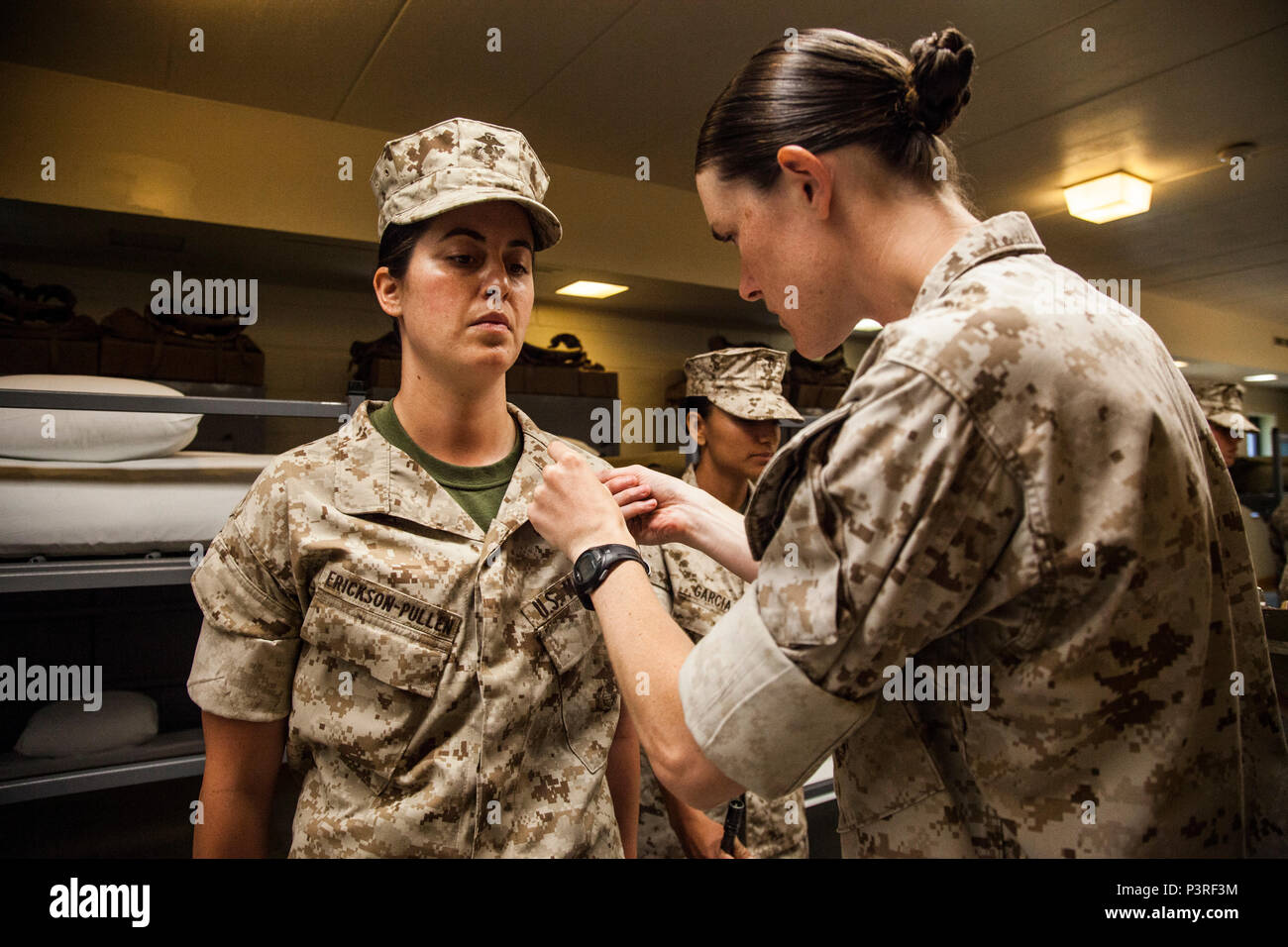 Candidates with Delta Company, Officer Candidate School (OCS), are ...