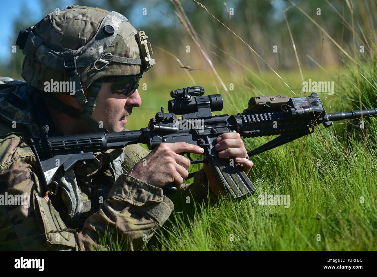 1st battalion 196th infantry regiment hi-res stock photography and ...