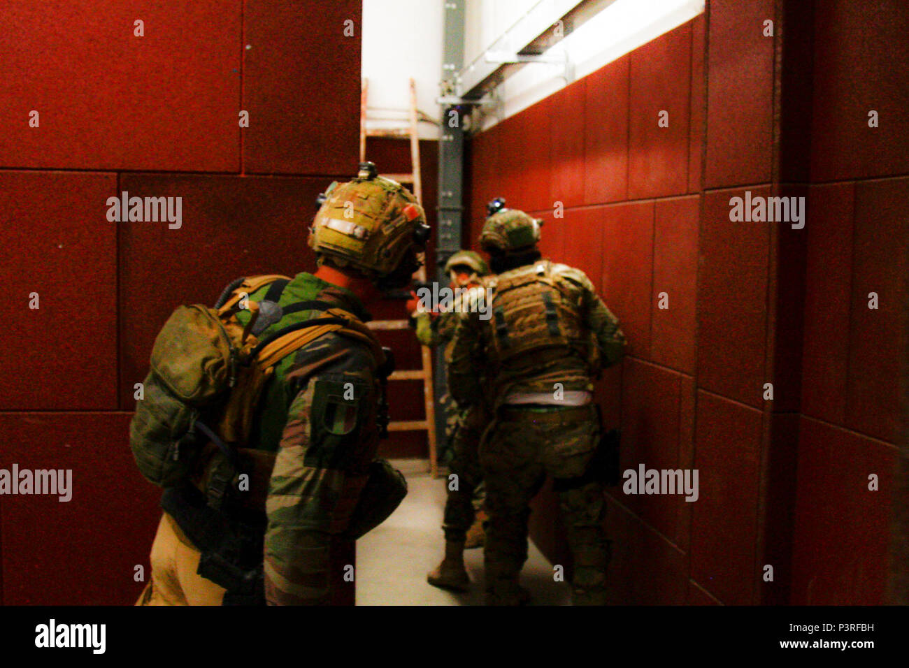 French Special Operations Group and Jordan 111th Strike Force Battalion ...