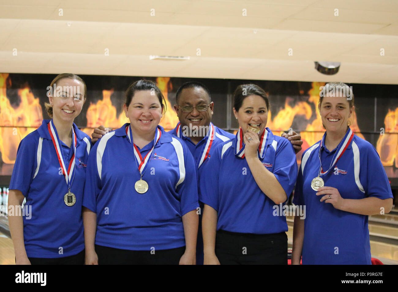 Air Force Women win the 2017 Armed Forces Women's Team Gold at the ...