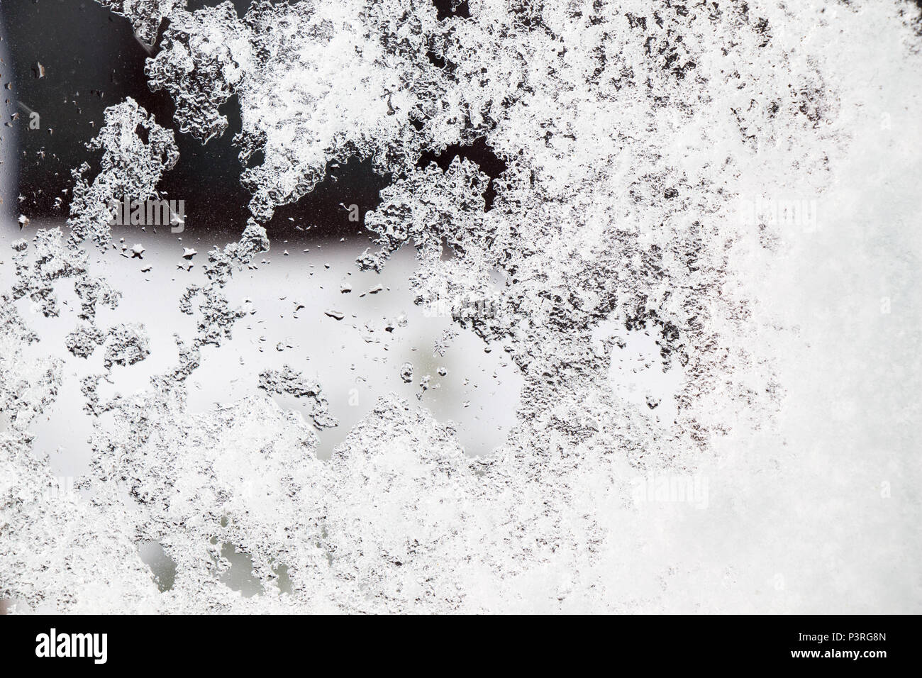 Snow winter background mostly in white color Stock Photo - Alamy