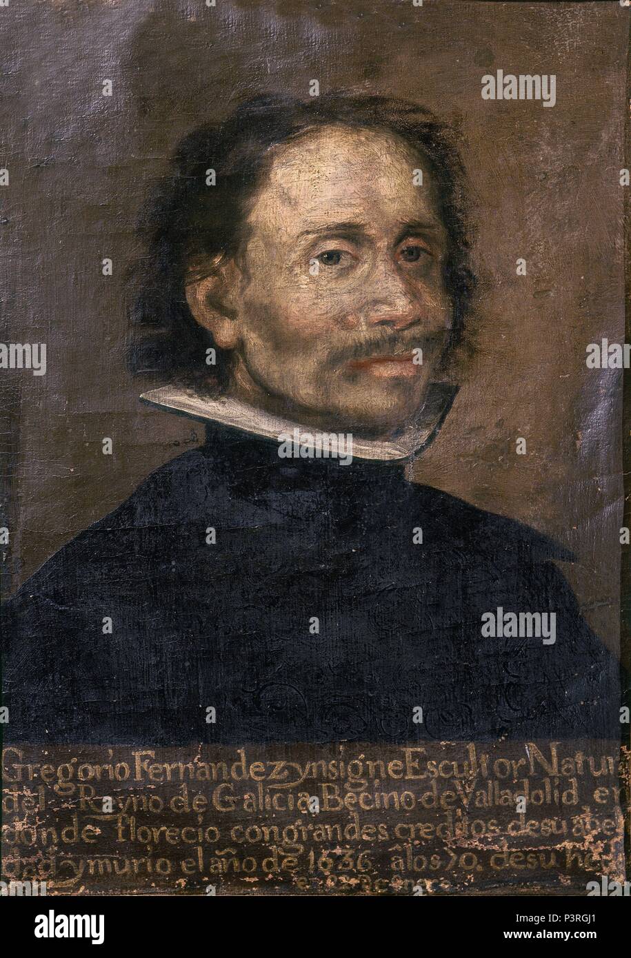 RETRATO DE GREGORIO FERNANDEZ (1576-1636) - ESCULTOR BARROCO DE LA ...