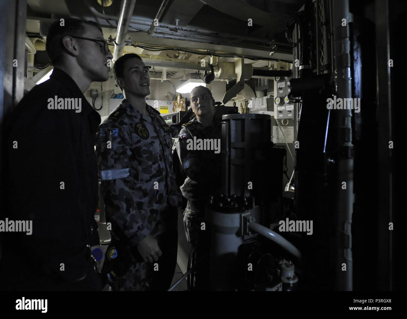 Inside Destroyer Ship High Resolution Stock Photography and Images - Alamy