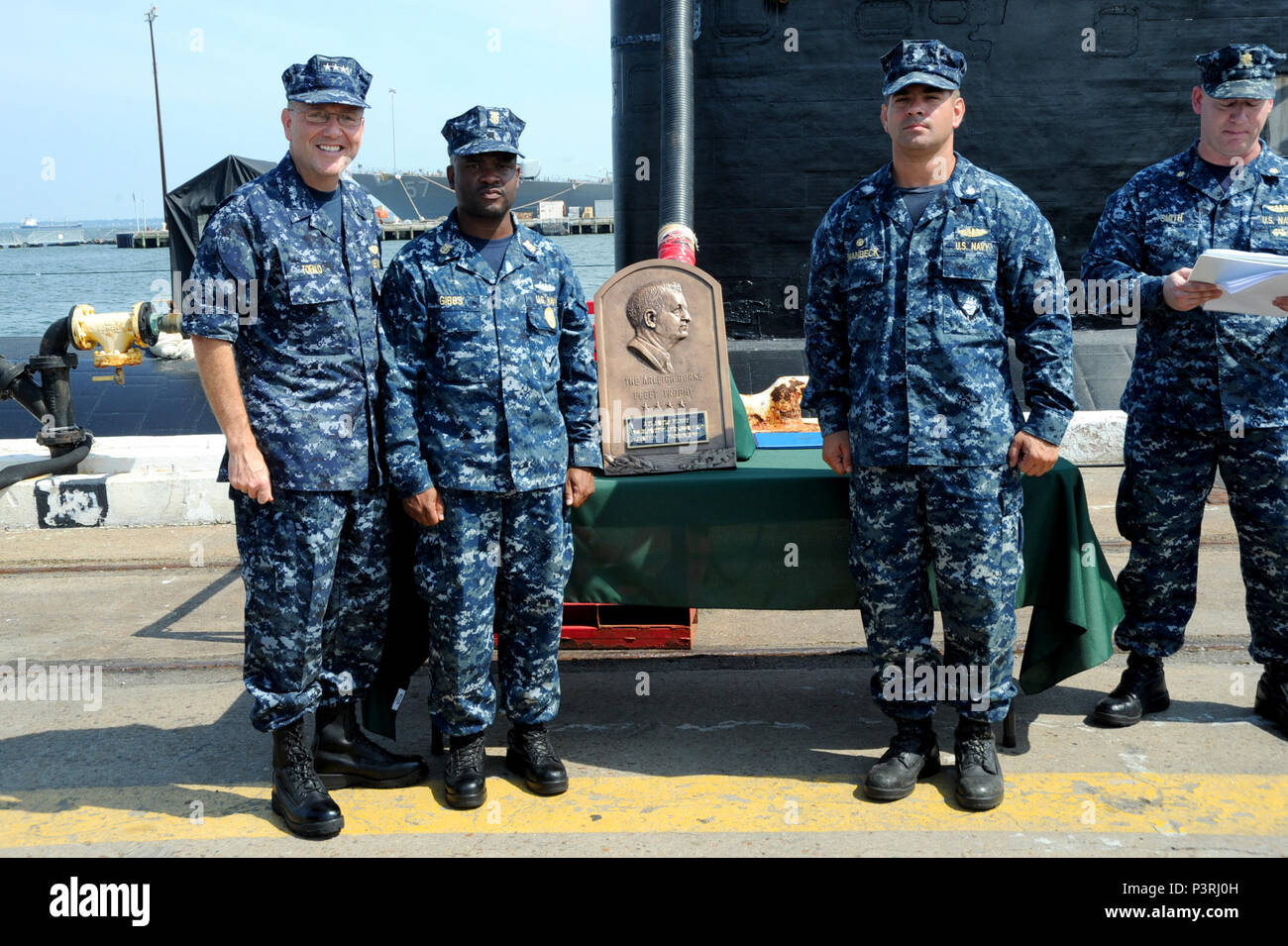 NORFOLK (July 22, 2016) Commander, Submarine Forces Vice Adm. Joseph E ...