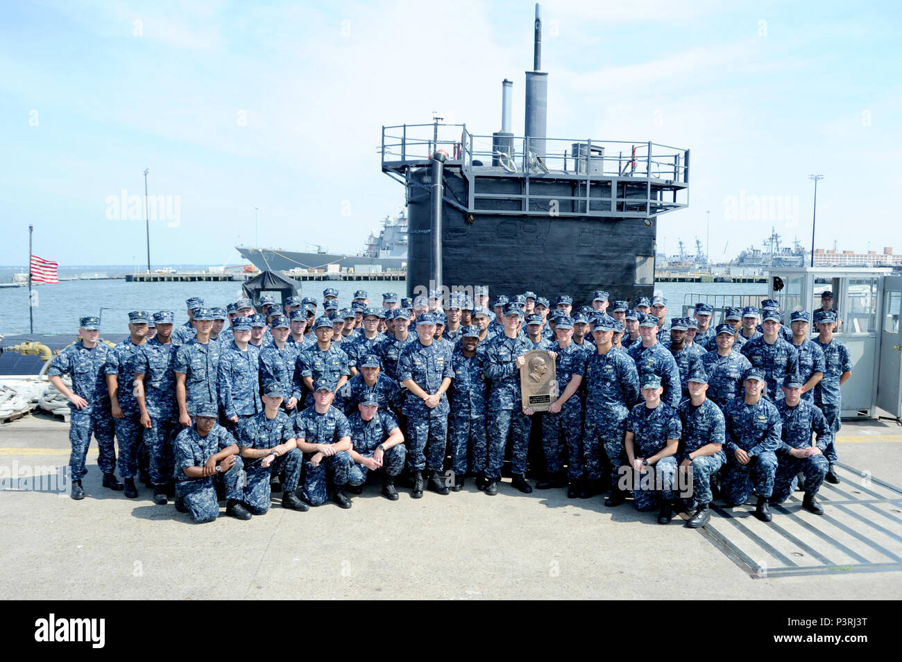 NORFOLK (July 22, 2016) Commander, Submarine Forces Vice Adm. Joseph E ...