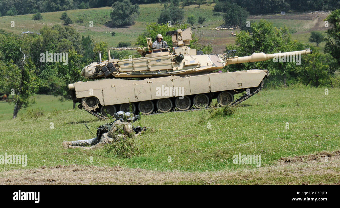 CINCU, Romania – Soldiers from Bravo Company, 3rd Battalion, 116th ...
