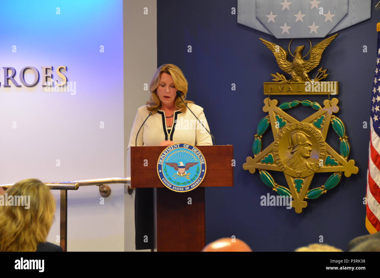 Deborah Lee James, Secretary of the Air Force, honors Anthony Duno for ...