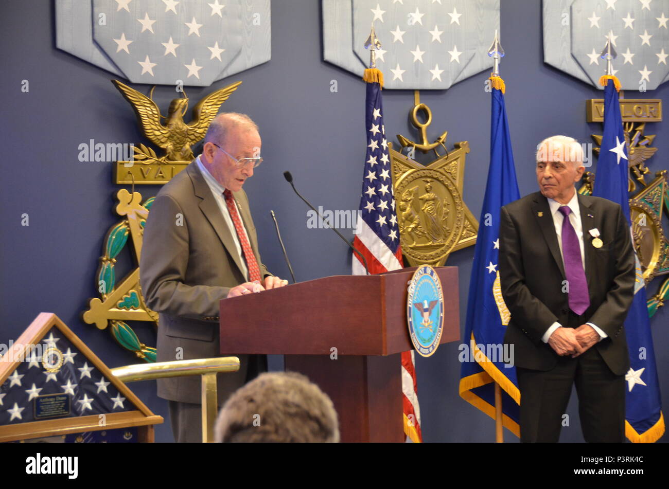 Maj. Gen. James Archer (Ret.) honors Anthony Duno, United States Air ...