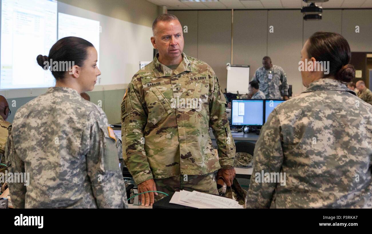 Army Reserve Brig. Gen. Vincent B. Barker, 310th Sustainment Command ...