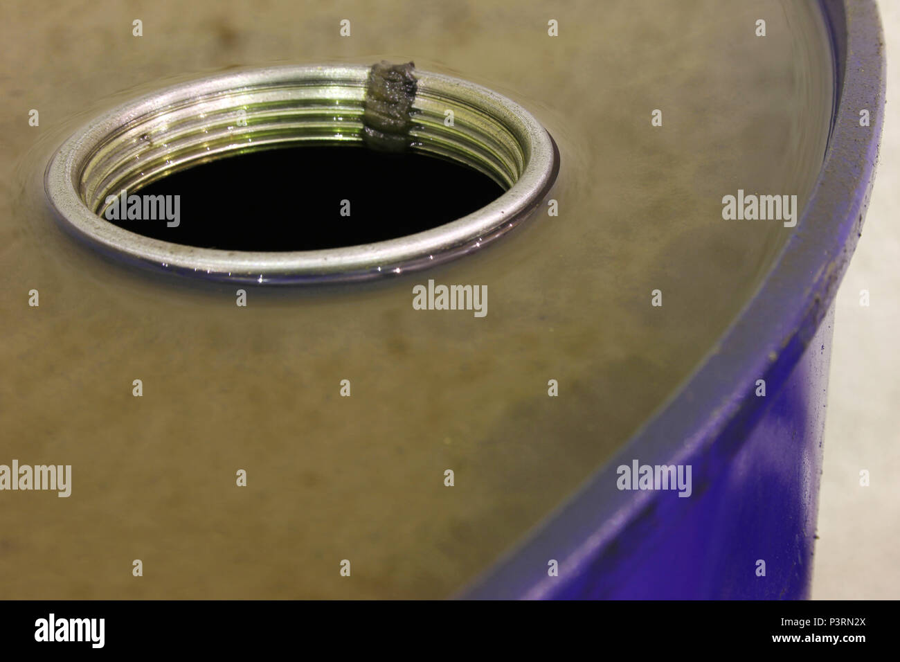 industrial oil barrel Stock Photo - Alamy