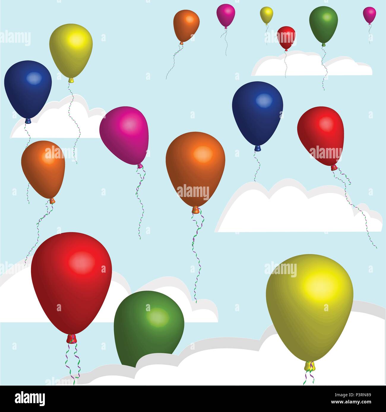 Happy birthday clouds hi-res stock photography and images - Alamy
