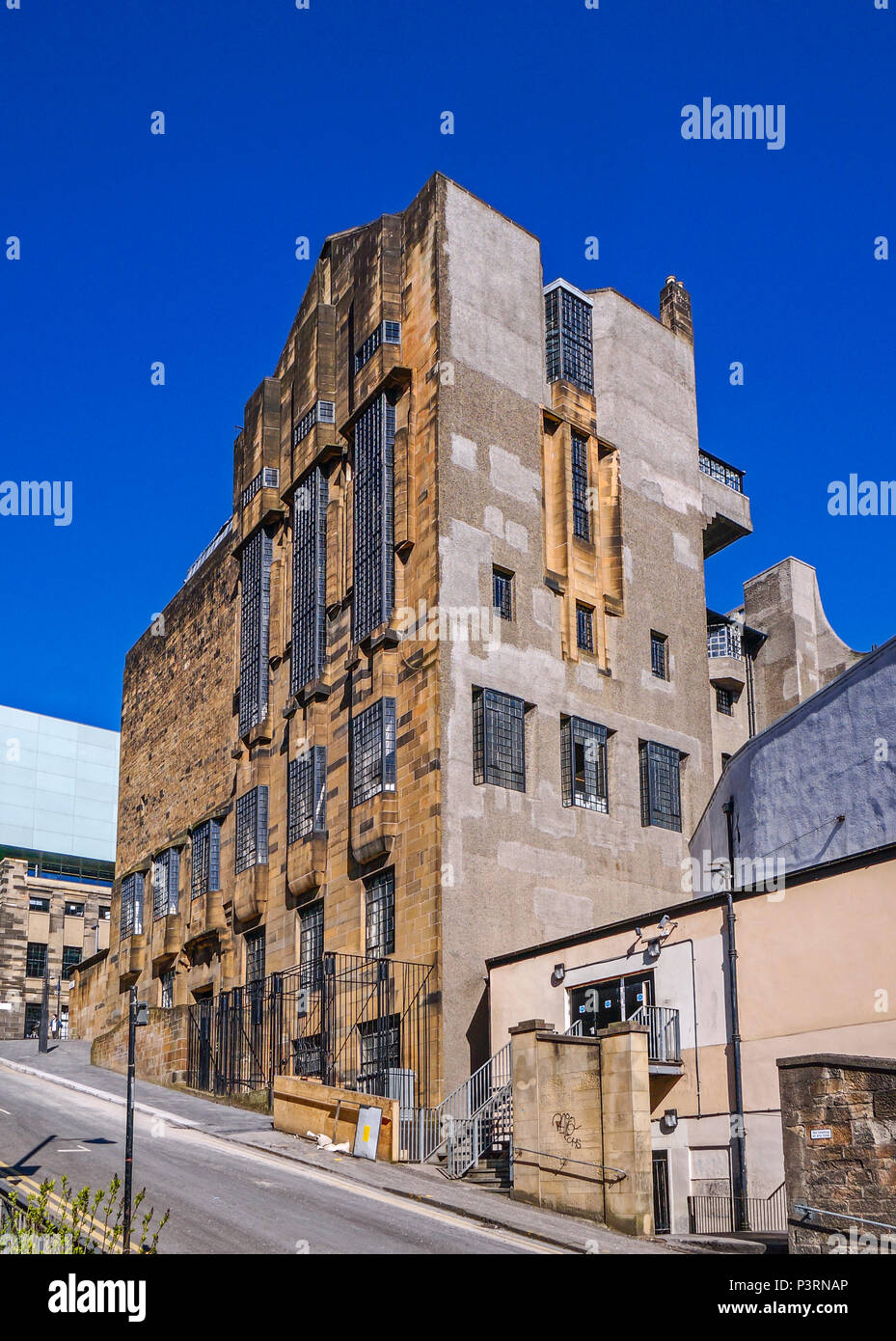 The original Charles Rennie Mackintosh designed building forming part ...