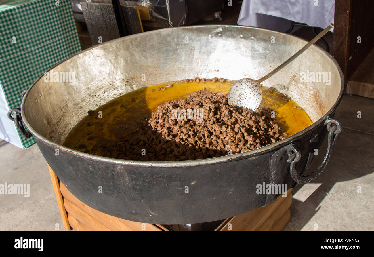 Meat dish made in traditional Turkish style Stock Photo - Alamy