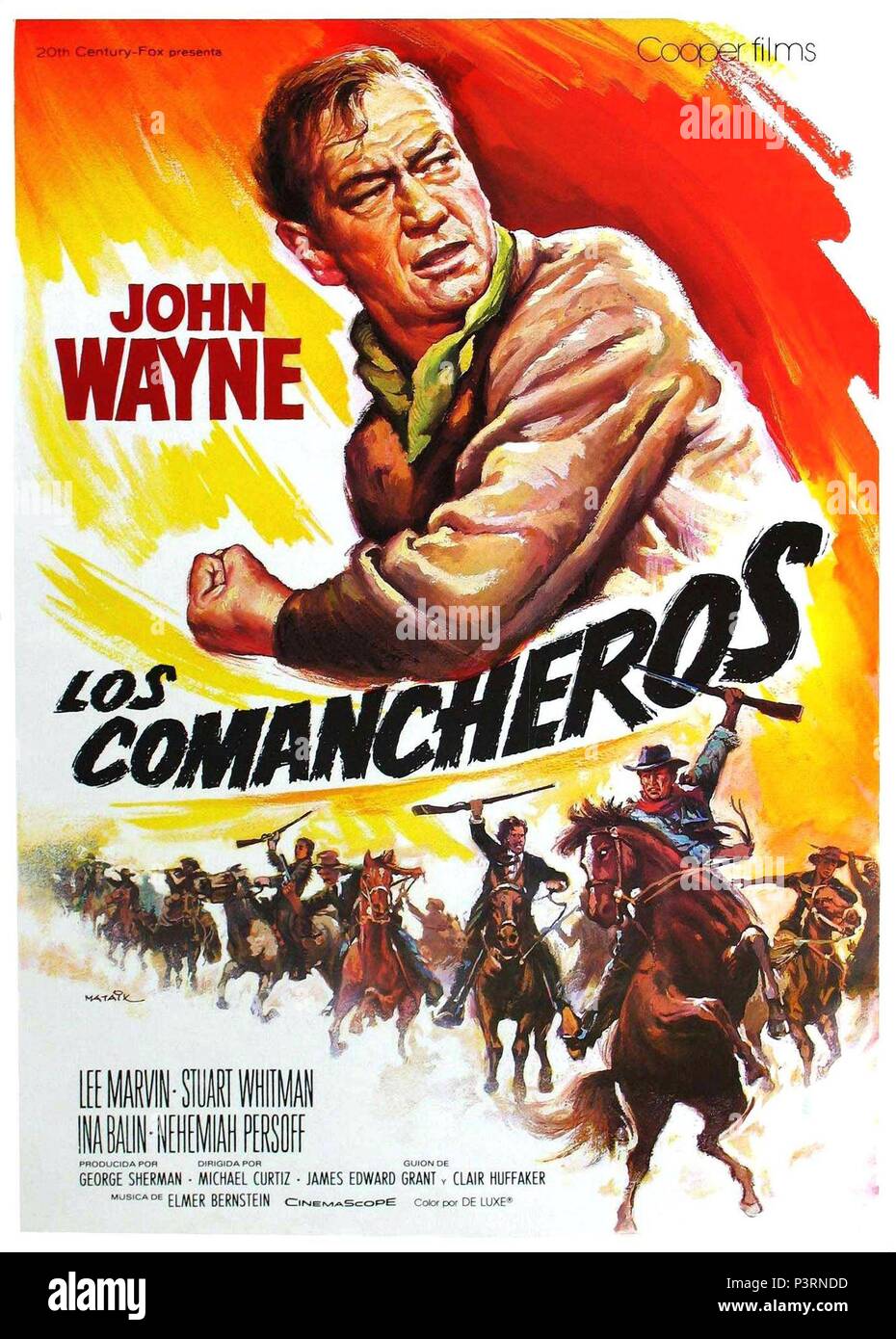 Original Film Title: THE COMANCHEROS. English Title: THE COMANCHEROS ...