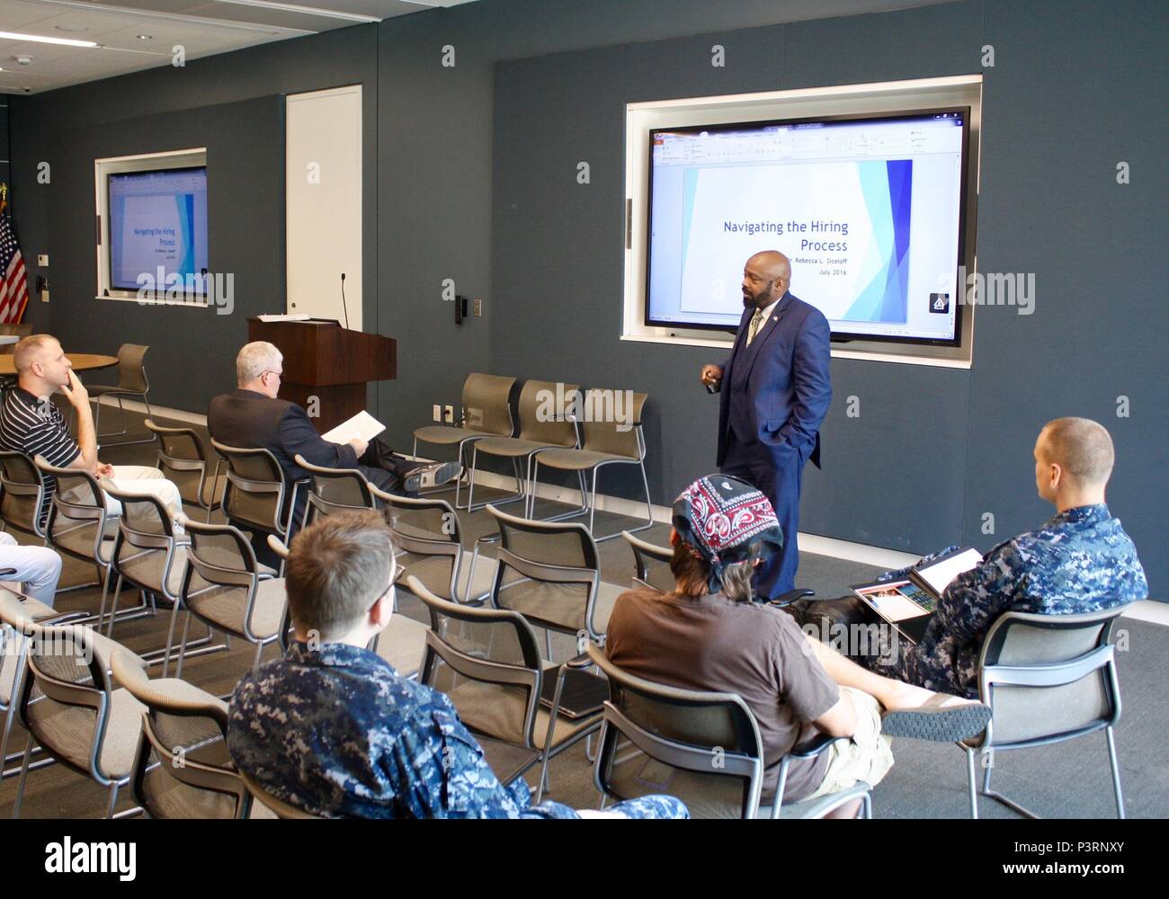 George Odom, a FEMA representative, shares his experience transitioning ...