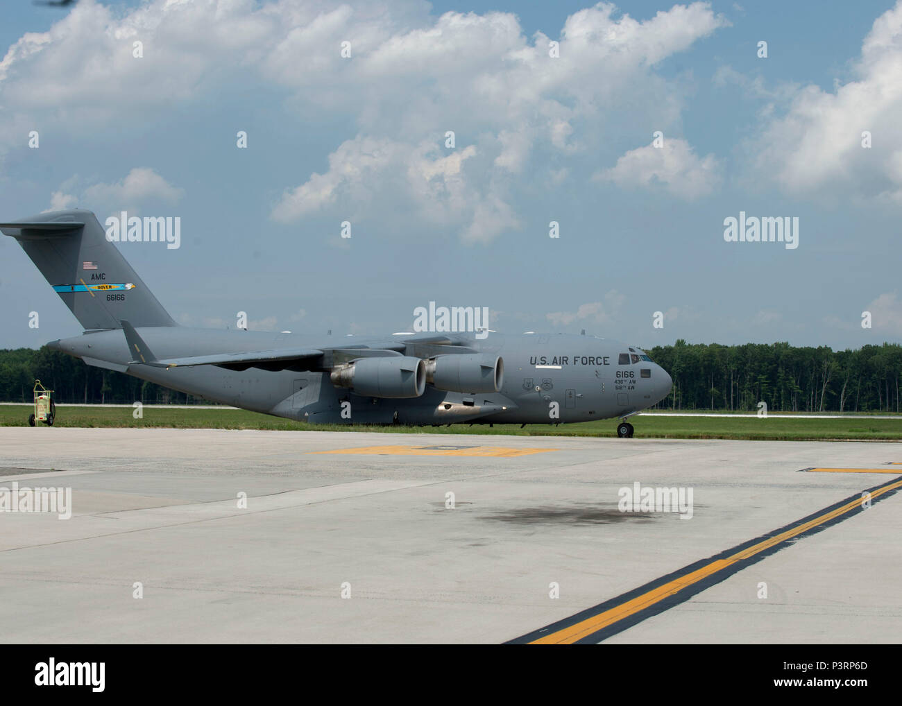 Lt. Col. Jay D. Miller, the 512th Airlift Control Flight commander ...