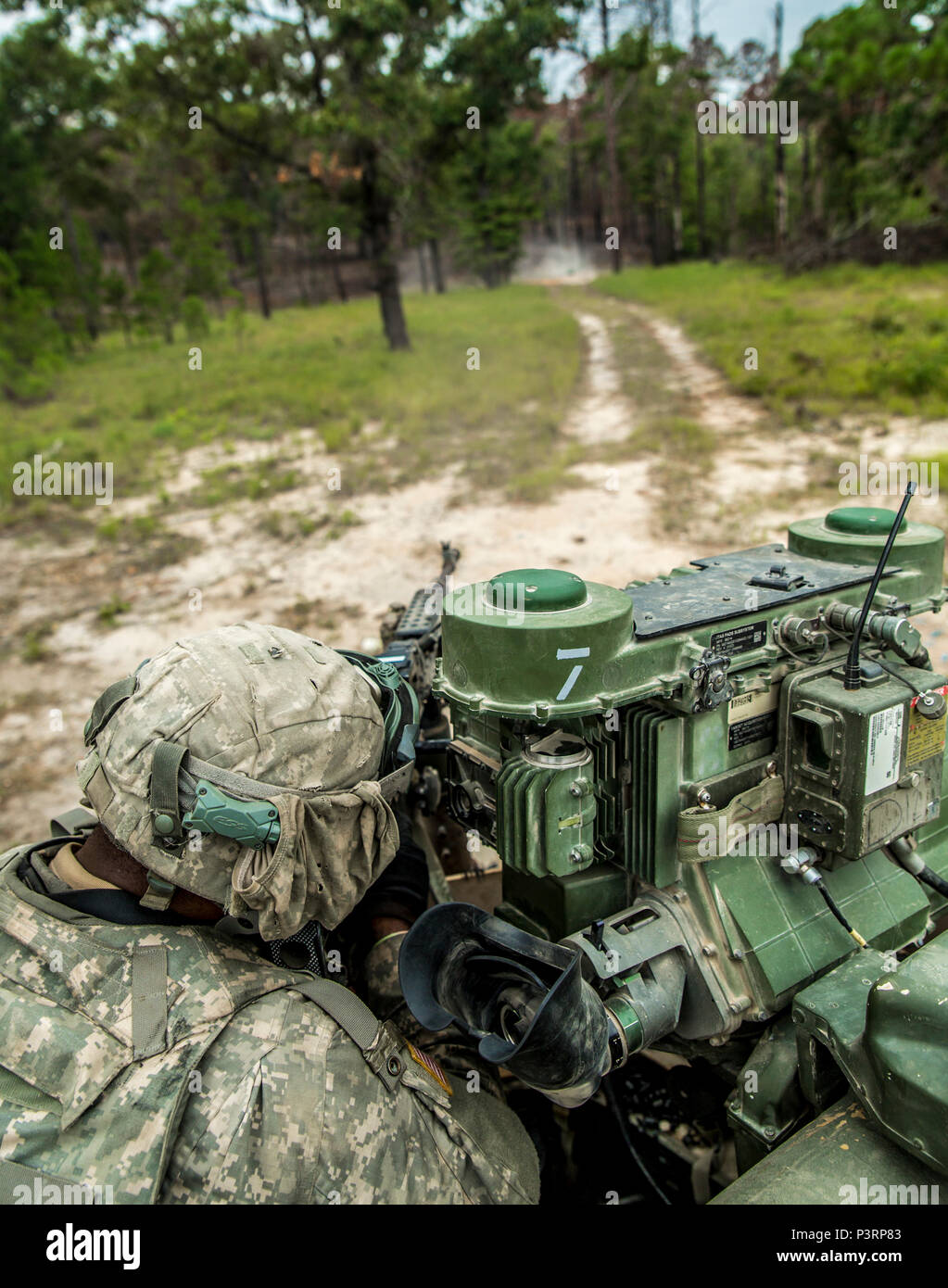 A New York Army National Guard infantryman assigned to Co. C, 1st ...
