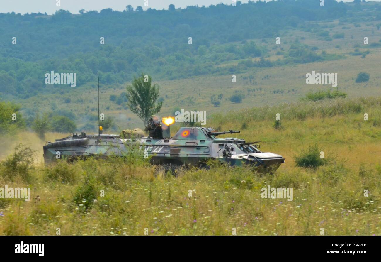Romanian soldiers with the 191st Infantry Battalion out of Arad ...