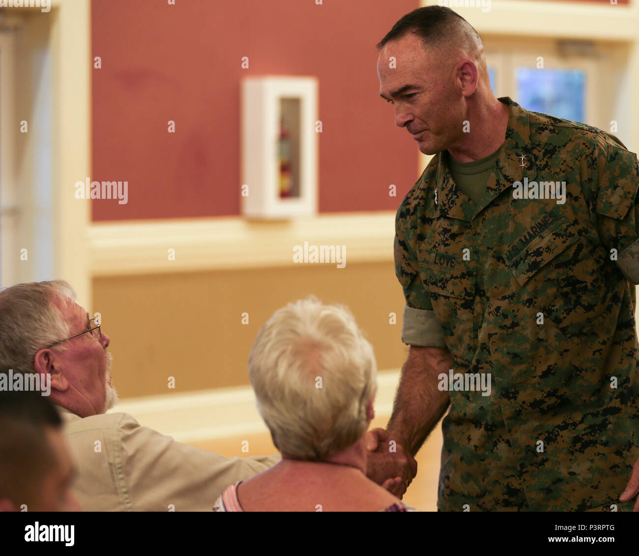 U.S. Marine Corps Maj. Gen. John K. Love, commanding general, 2nd ...