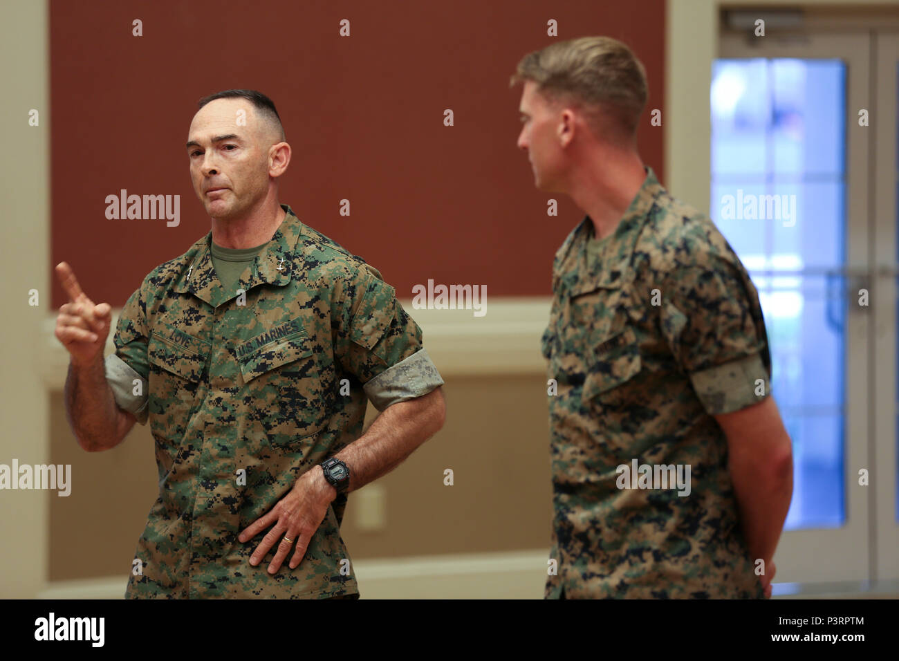 U.S. Marine Corps Maj. Gen. John K. Love, commanding general, 2nd ...
