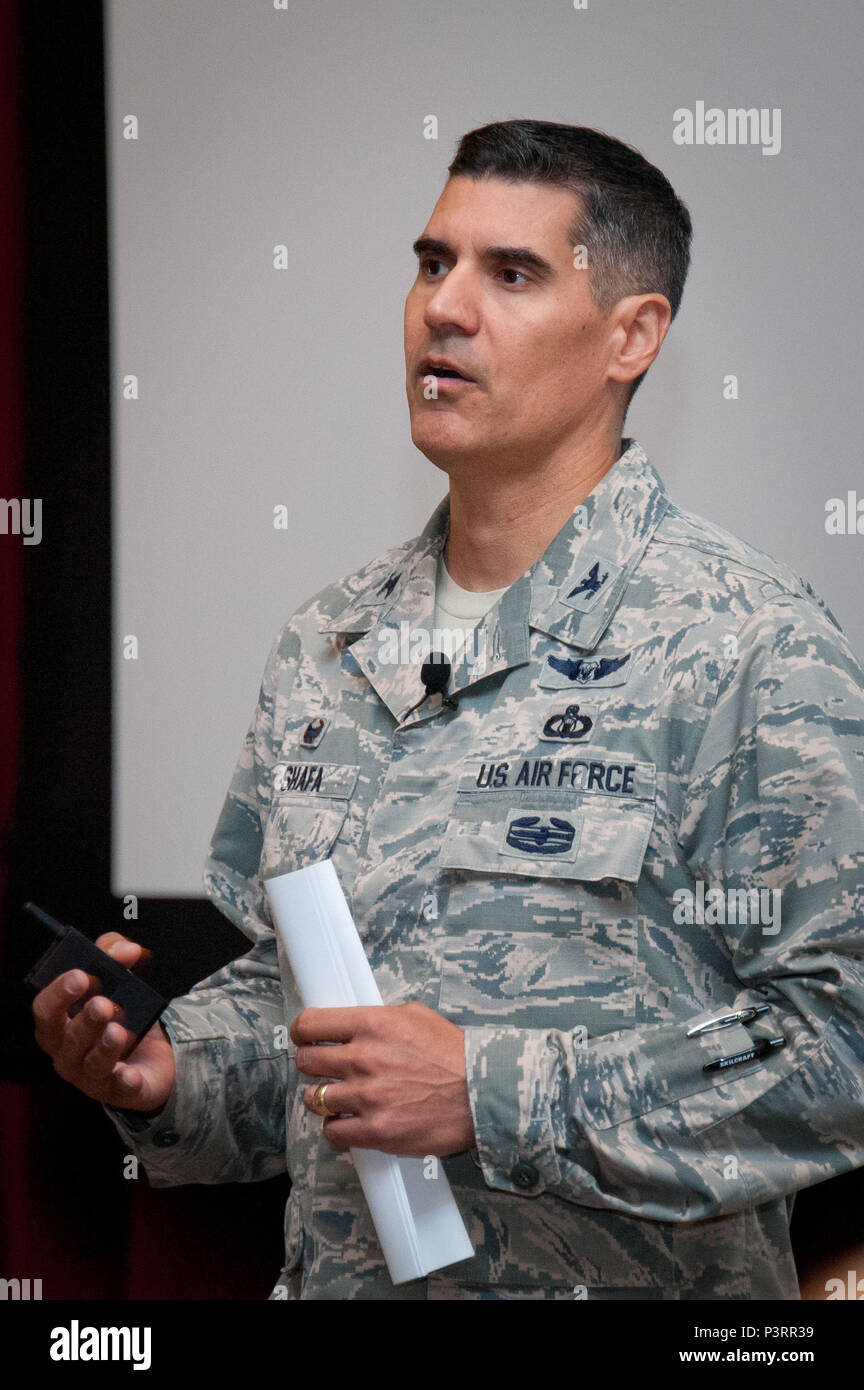 Maxwell AFB, Ala. - Colonel Erik K. Shafa, Commander, 42nd Air Base ...