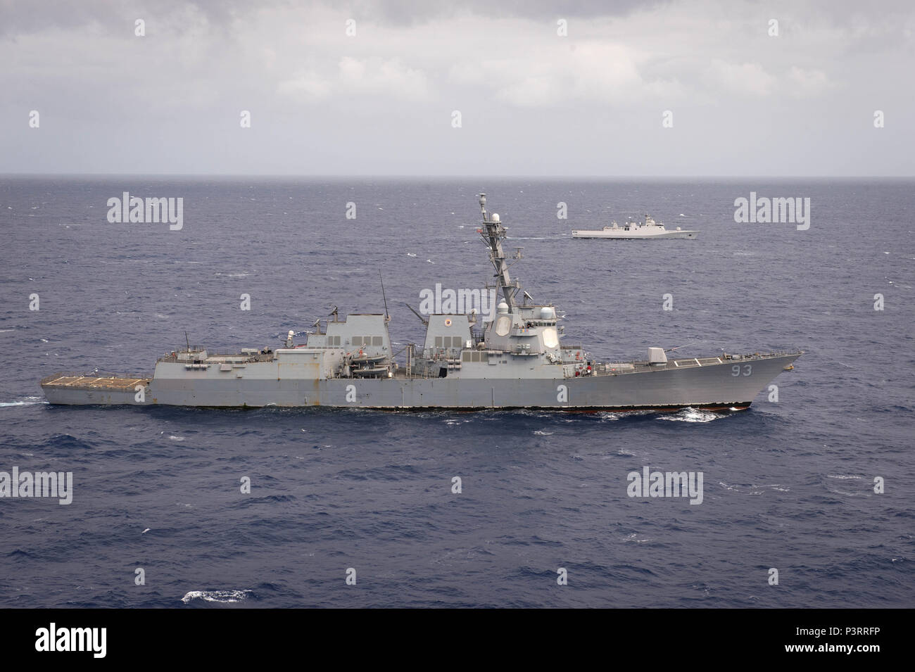 160728-N-SI773-0949 PACIFIC OCEAN (July 28, 2016) Guided-missile ...