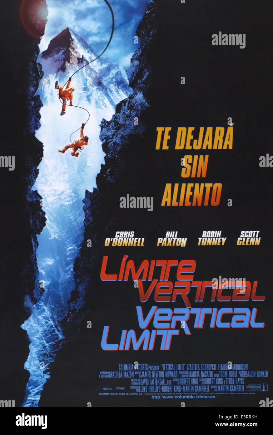 Original Film Title: VERTICAL LIMITS. English Title: VERTICAL LIMITS ...