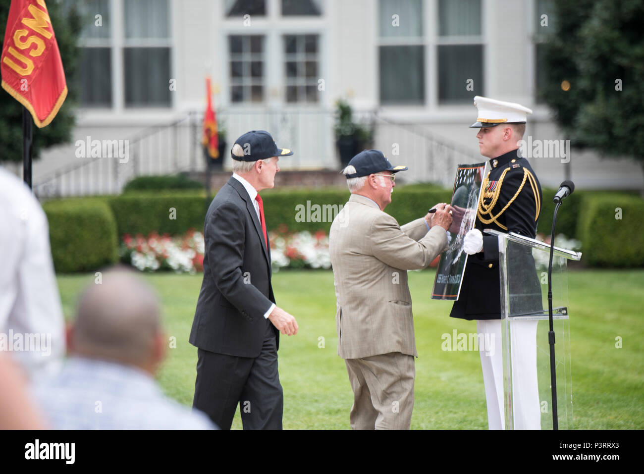 Retired U.S. Marine Corps Col. Harvey Barnum, Vietnam War Medal of ...