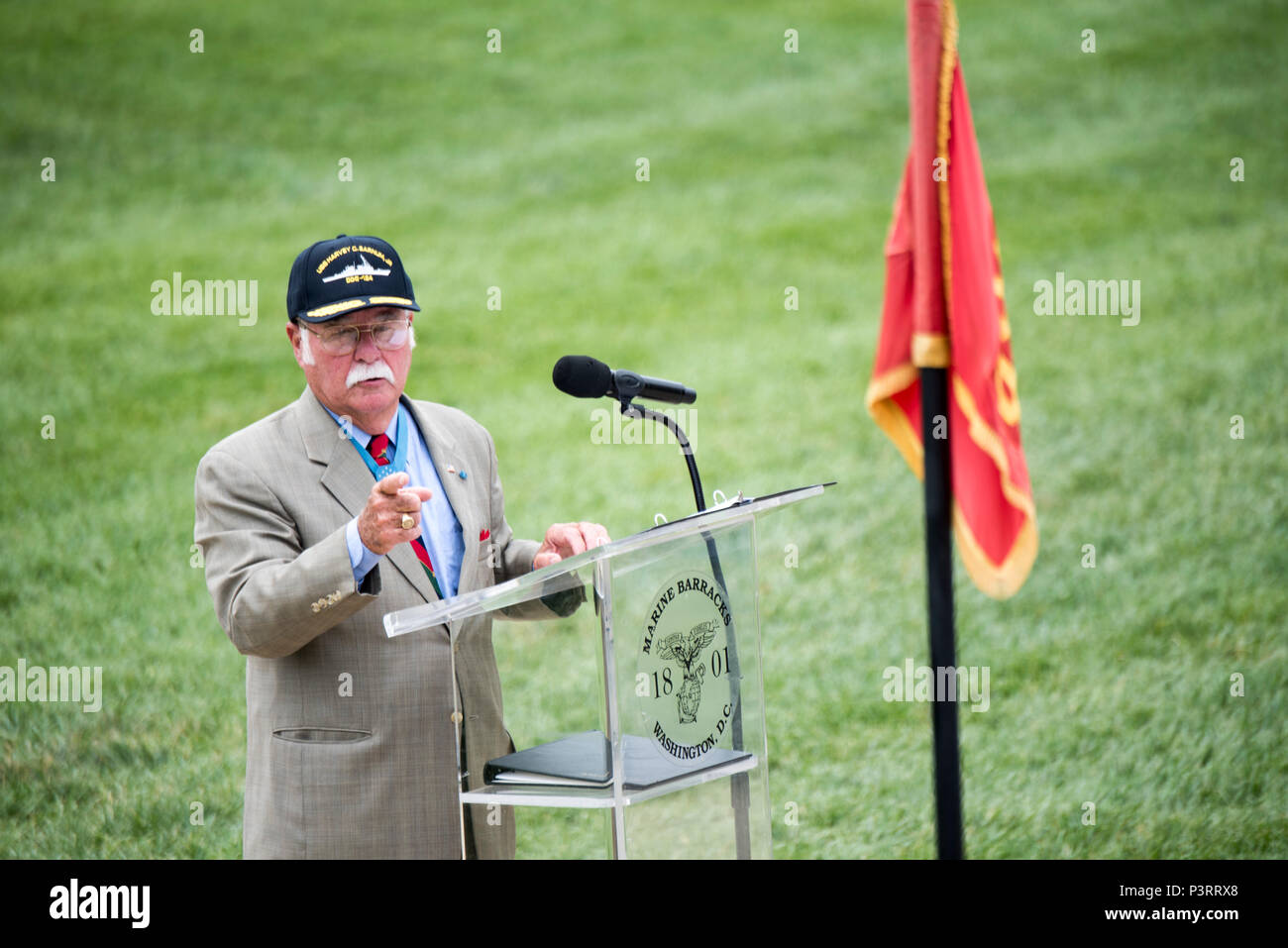 Retired U.S. Marine Corps Col. Harvey Barnum, Vietnam War Medal of ...