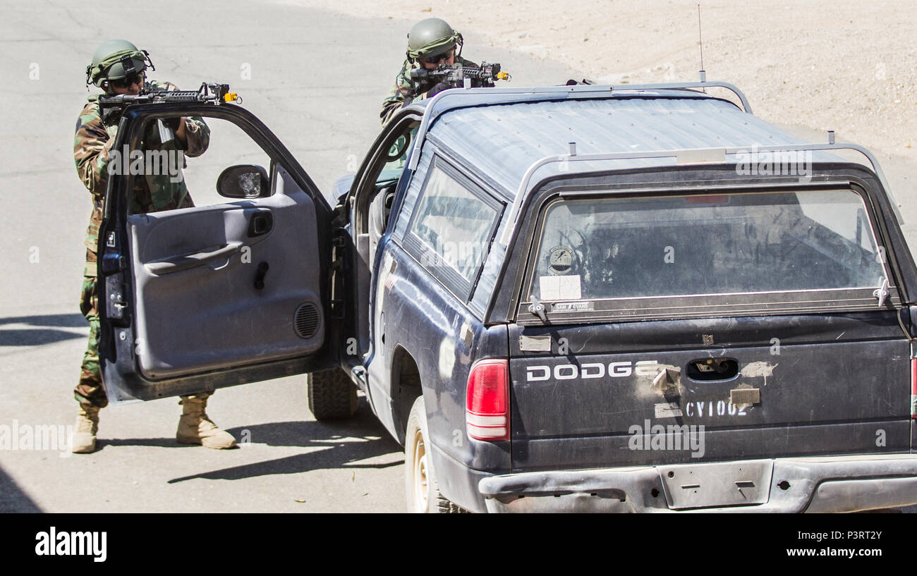 During the NTC Box Tour demonstration, role players from the 11th ...