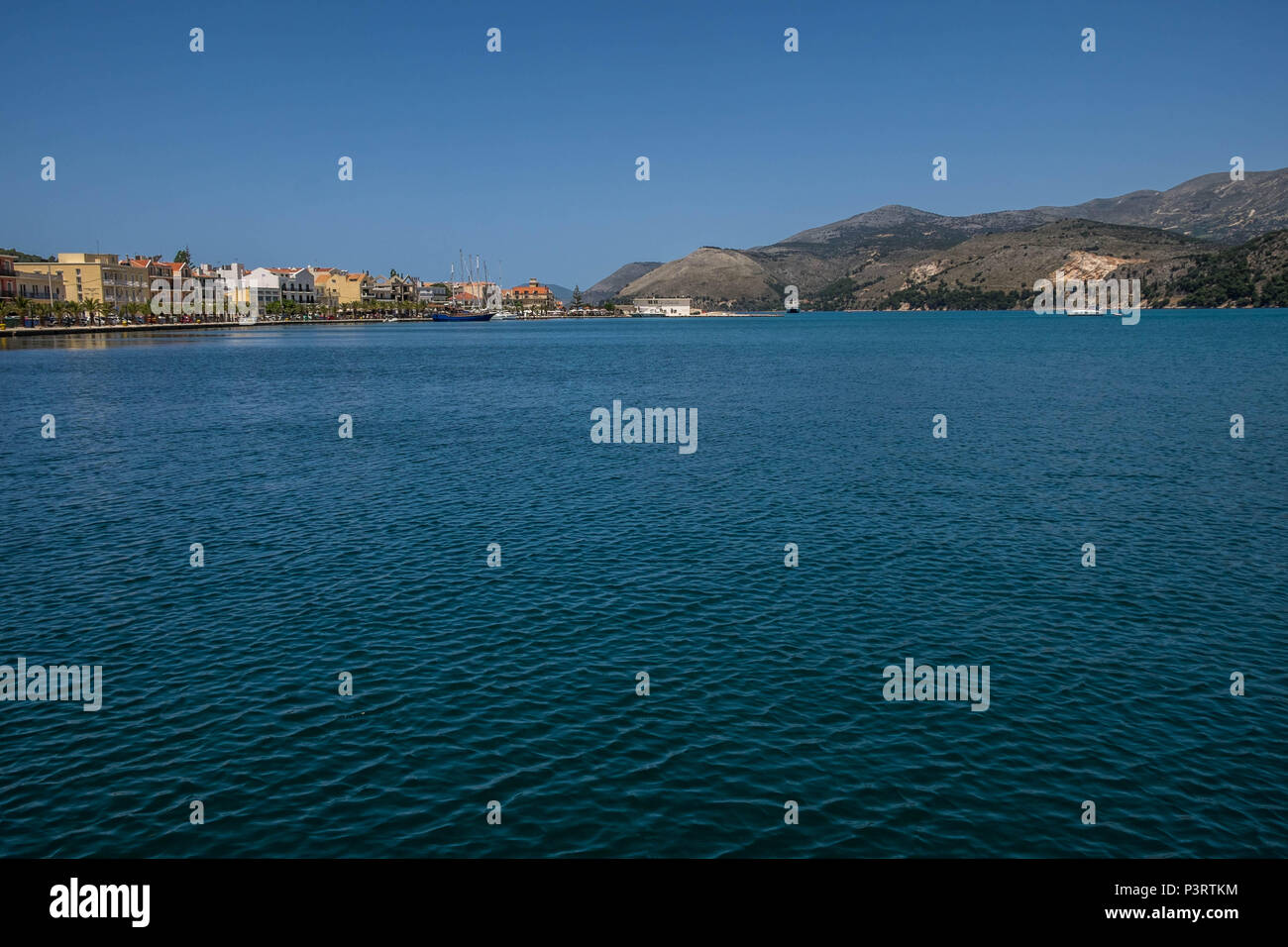 Remote beach Vatsa Greece Stock Photo - Alamy