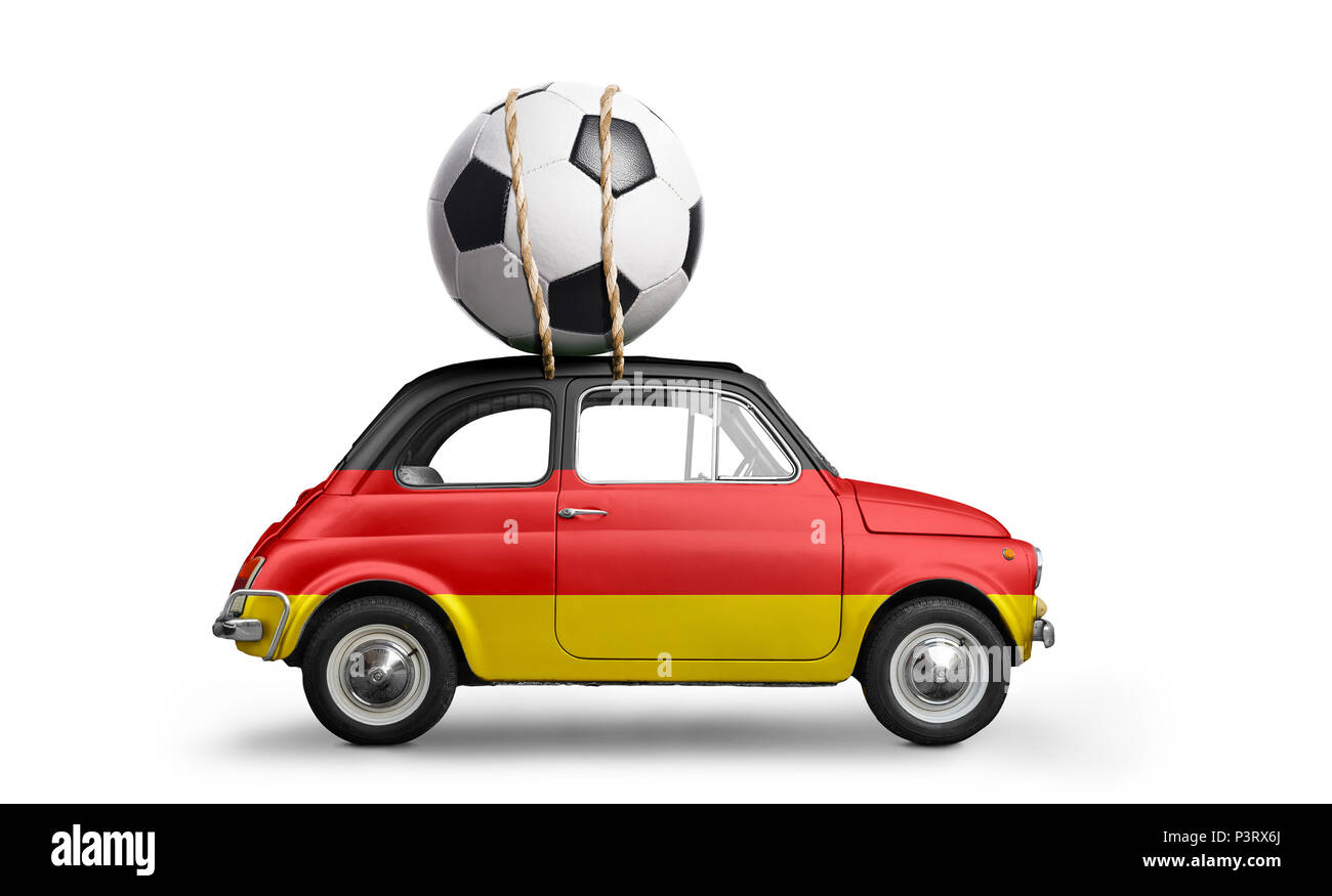 Car germany flag hi-res stock photography and images - Alamy