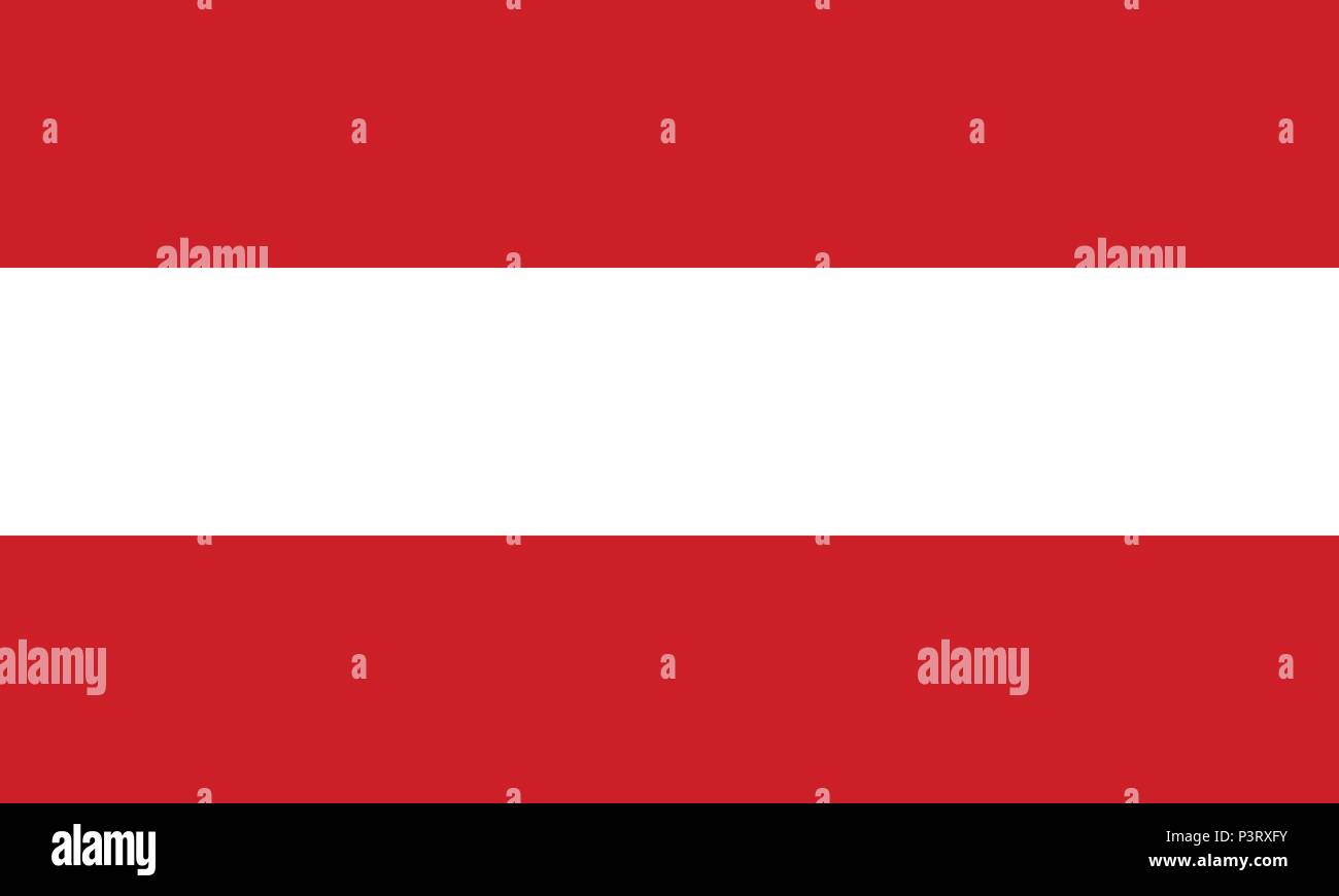 flag of austria Stock Vector Image & Art - Alamy