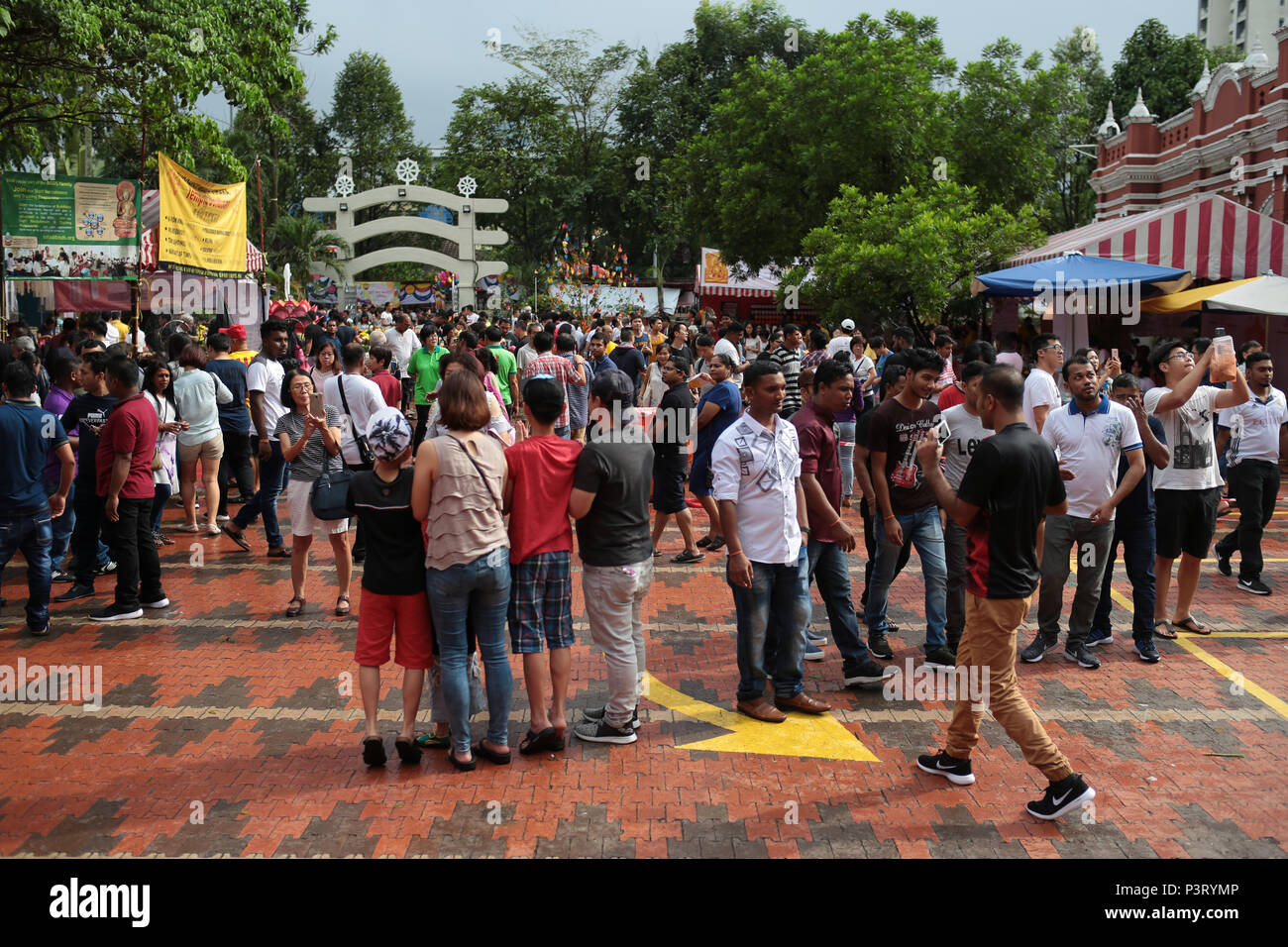 Buddhist family and friends celebrate wesak day on 29th May 2018 at ...