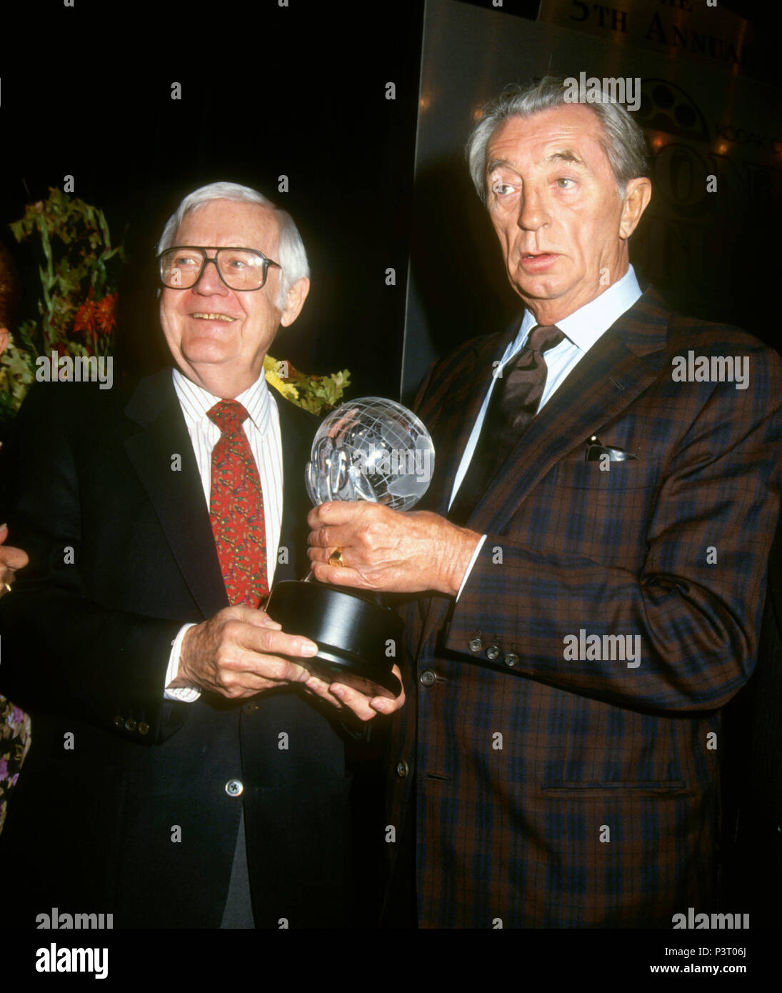 LOS ANGELES, CA - NOVEMBER 13: (L-R) Director Robert Wise and actor ...