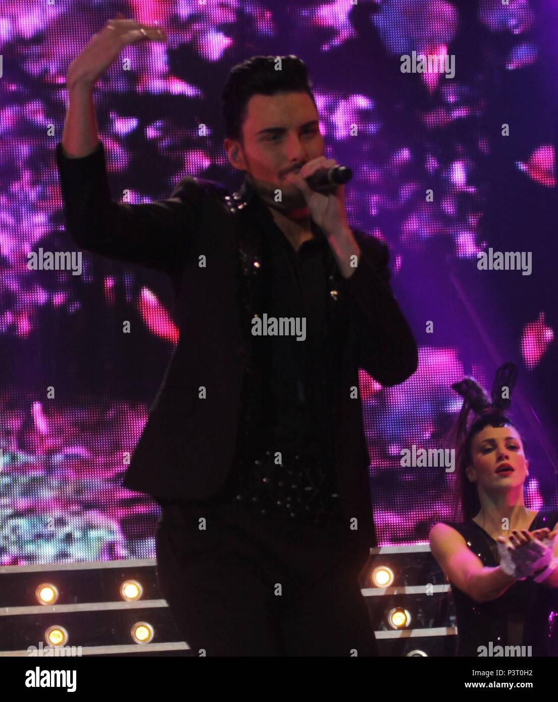 LIVERPOOL, UK, RYLAN CLARK PERFORMS AT LIVERPOOL ECHO ARENA CREDIT IAN ...