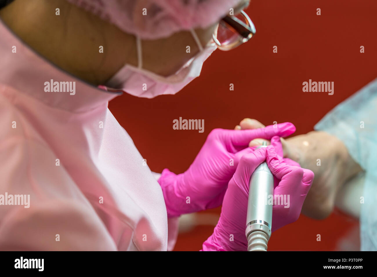 Podiatry doctor. Treatment of feet and nails. Professional hardware ... Podiatry doctor. Treatment of feet and nails. Professional hardware ...